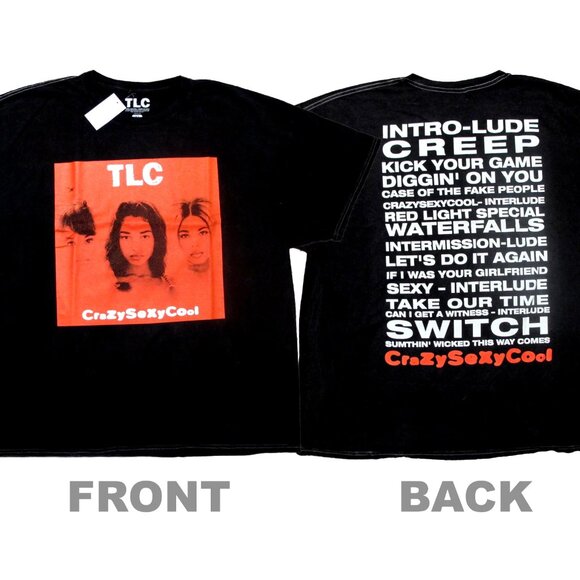 TLC | Shirts | Tlc Crazysexycool Album Cover Mens Tshirt Sz Xl Left Eye ...